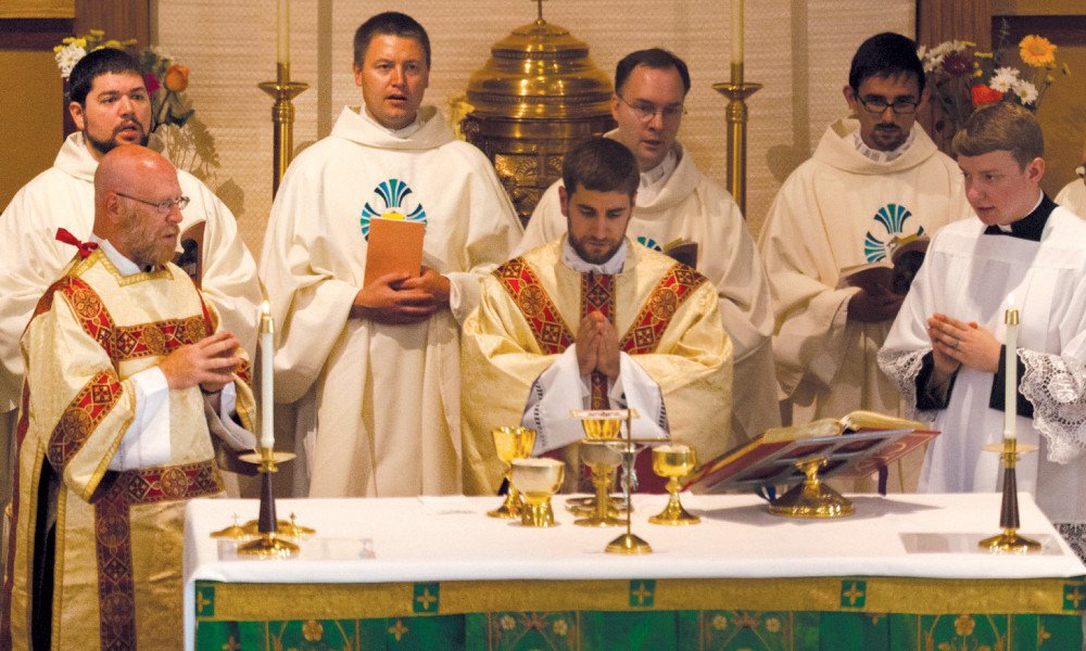 Newly-ordained Father Dan Sedlacek begins his life-long service to the ...