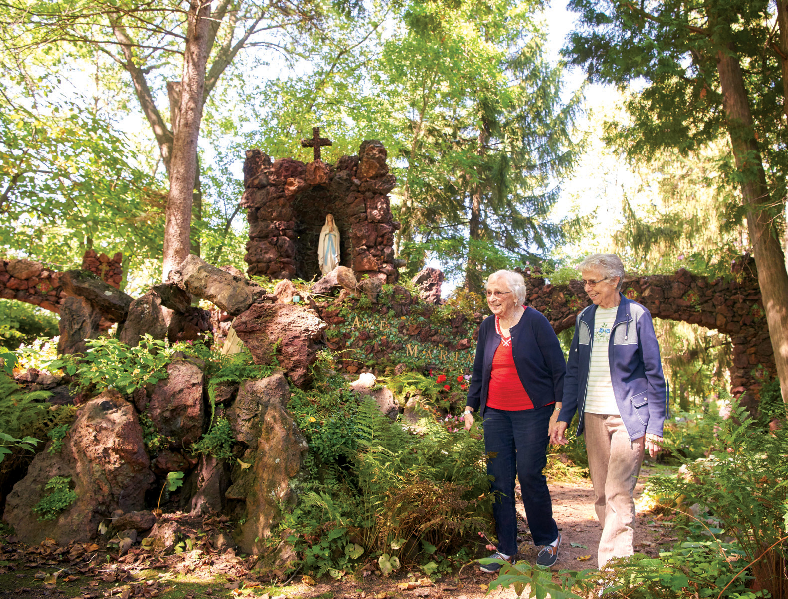 Growing up next to the Grotto | Catholic Life - The Roman Catholic ...